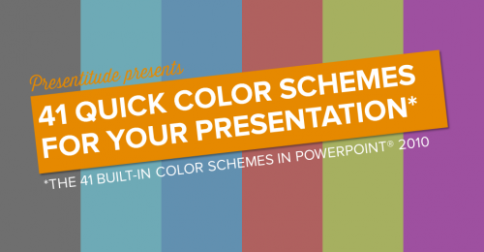 Create presentation colors from a photo - Presentitude