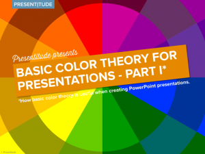 The basics of the color wheel for presentation design (Part I ...