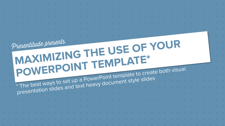 Outstanding Presentation Workshop: Maximizing the use of your ...